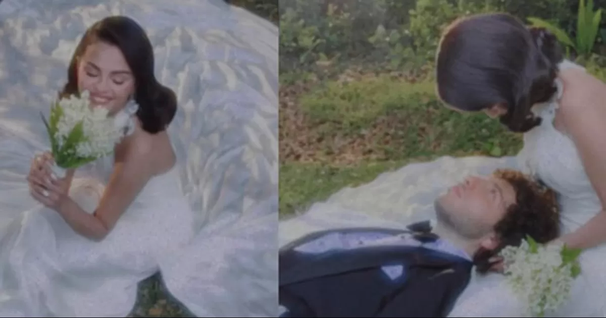 Selena Gomez vive su cuento de hadas; se casa con el productor Benny Blanco